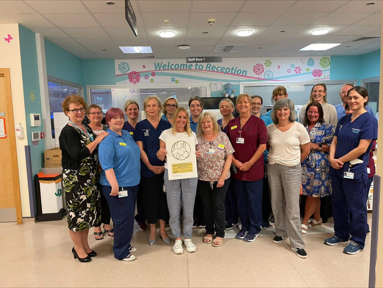 Scotland-first award: Quality of care commended in Glasgow neonatal ...