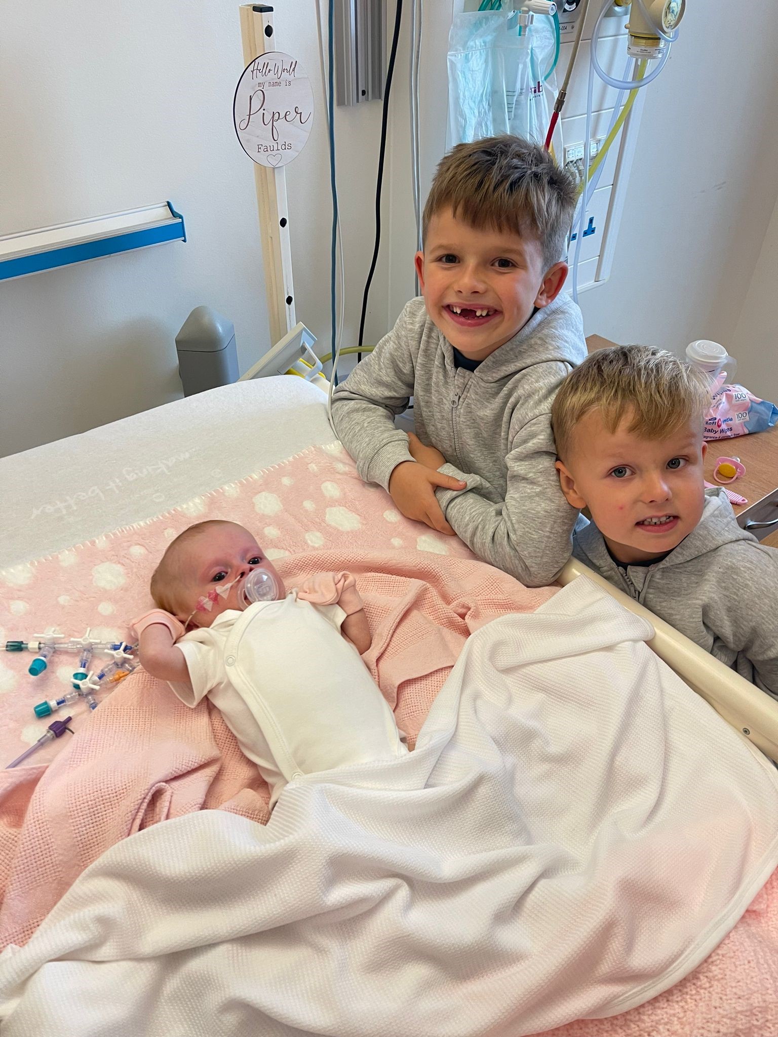 Baby Piper is ready to take on the world following heart surgery - NHSGGC