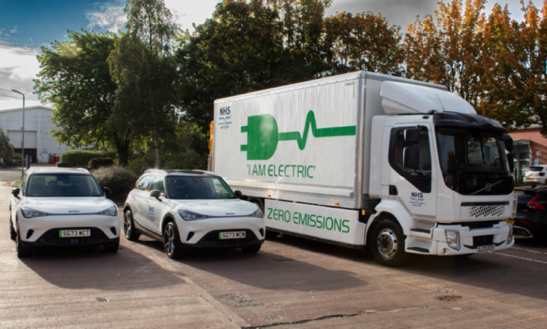 NHSGGC takes delivery of NHS Scotland’s first electric 16.7-tonne ...