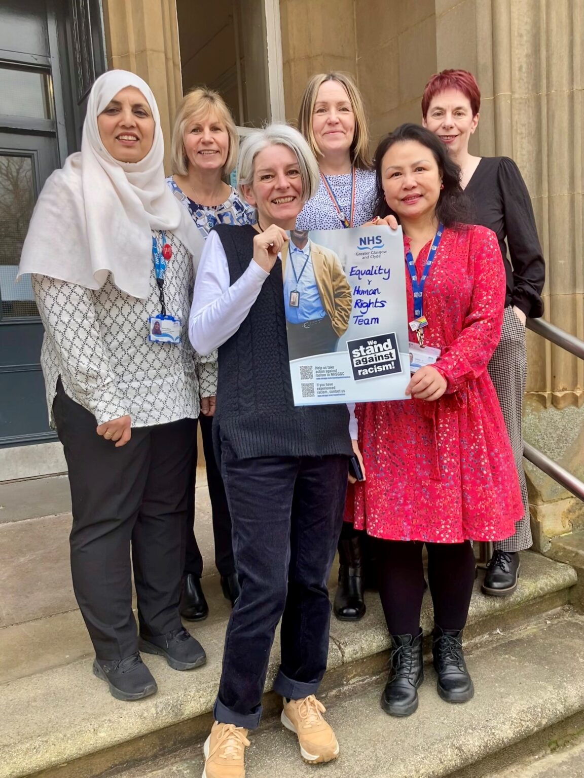 We're Standing Against Racism - NHSGGC