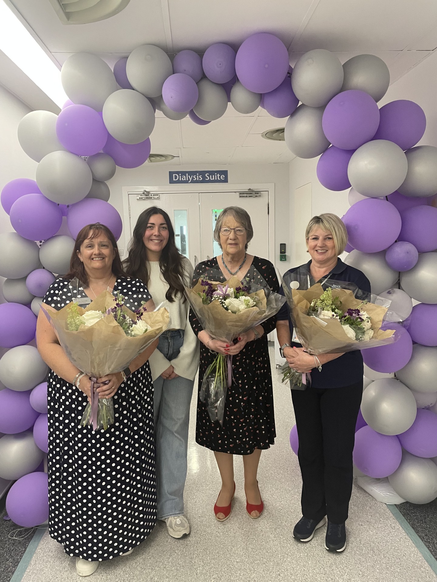 Inverclyde Renal Unit celebrates 25 years - NHSGGC