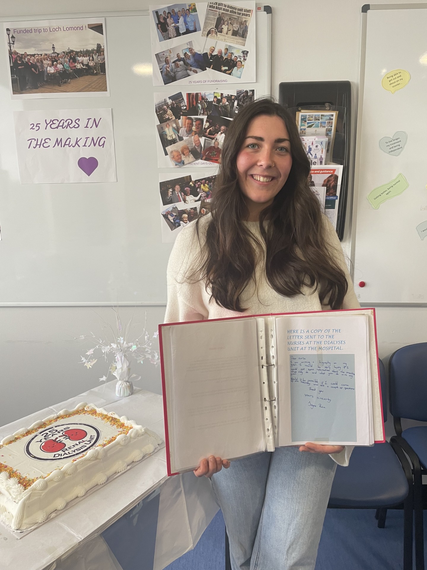 Inverclyde Renal Unit celebrates 25 years - NHSGGC