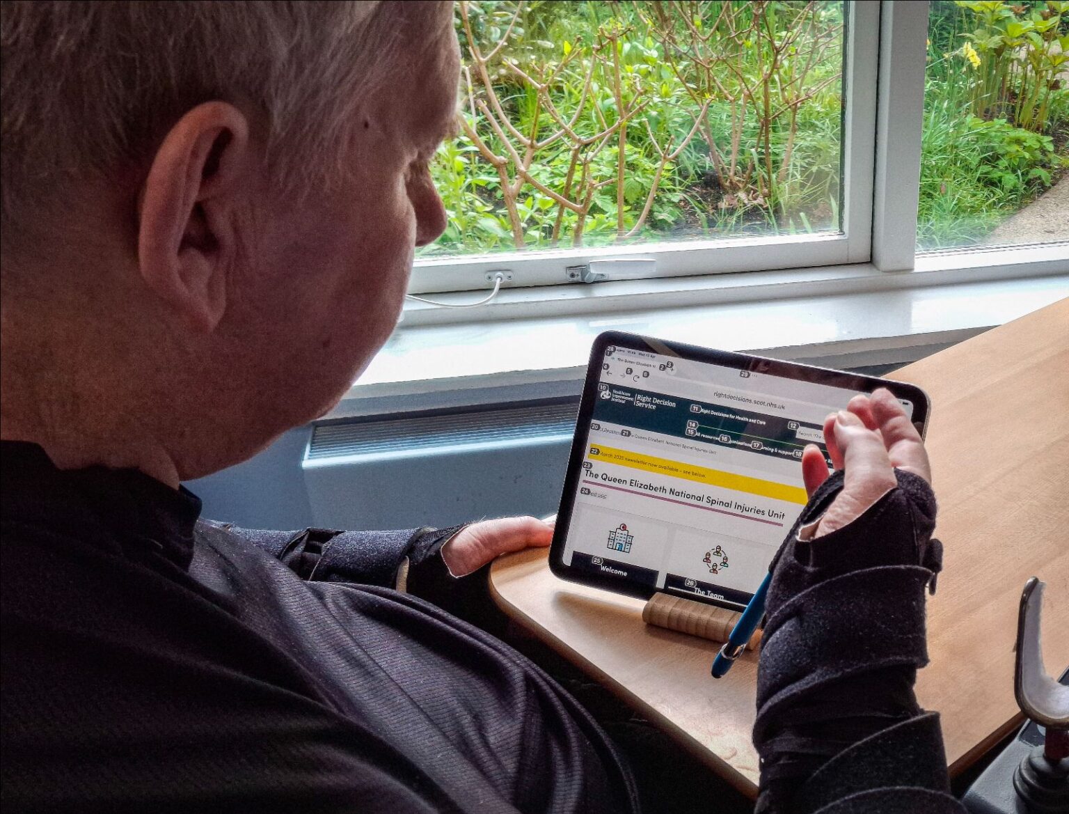 NHSGGC launches new digital support service for spinal injuries - NHSGGC