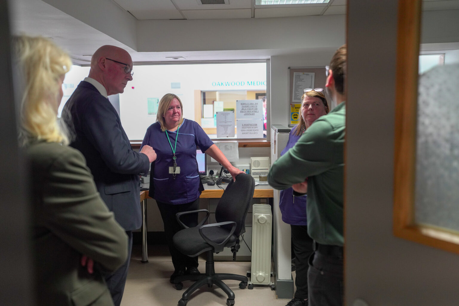 NHSGGC Chair and First Minister visit Oakwood Medical Practice - NHSGGC