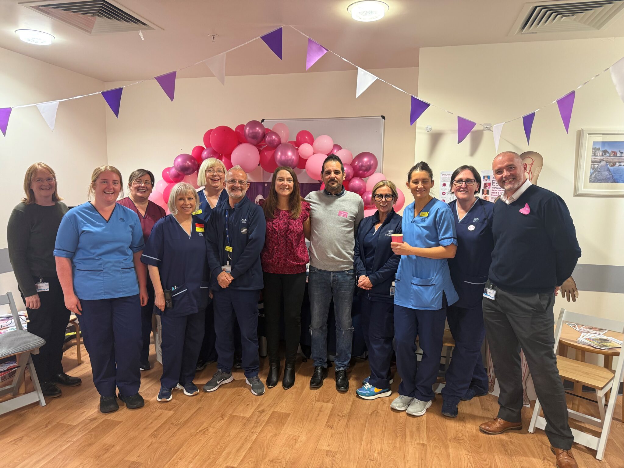 Renal unit host celebration of organ and tissue donation - NHSGGC