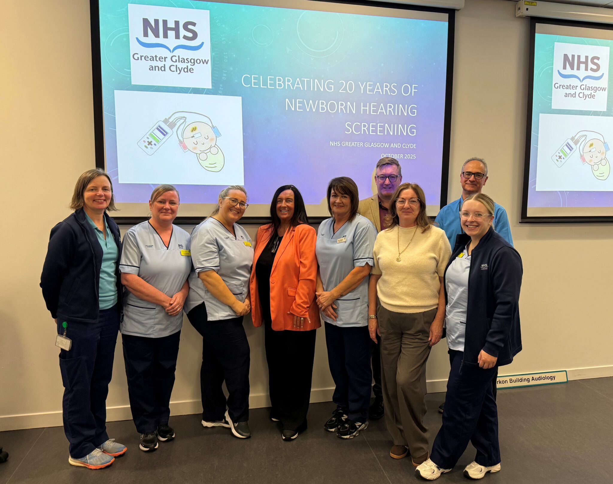 Celebrating 20 years of newborn hearing screening - NHSGGC