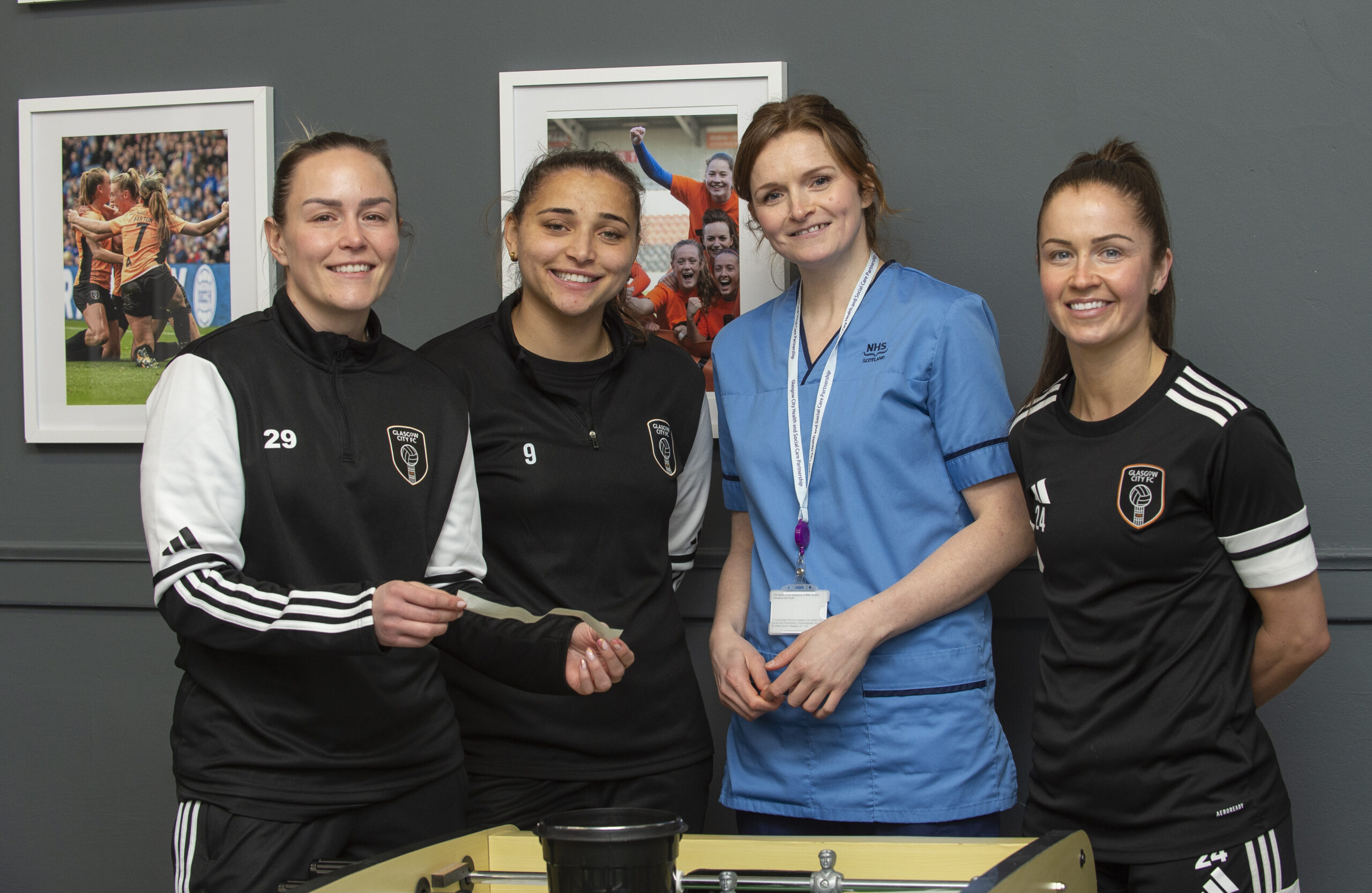 NHS Greater Glasgow and Clyde teams up with Glasgow City FC to boost ...